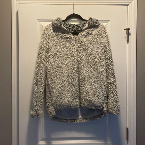 Thread & Supply | Jackets & Coats | Fuzzy Quarter Zip Sweater | Poshmark